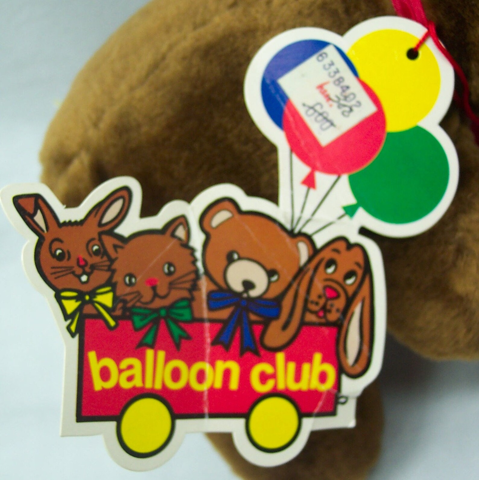 Antique Vintage HESS'S Balloon Club Brown TEDDY BEAR | Etsy