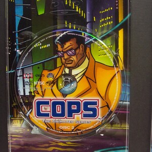 Vintage C.O.P.S. Cops N Crooks ANIMATED SERIES 22 Episodes DVD 4-disc ...