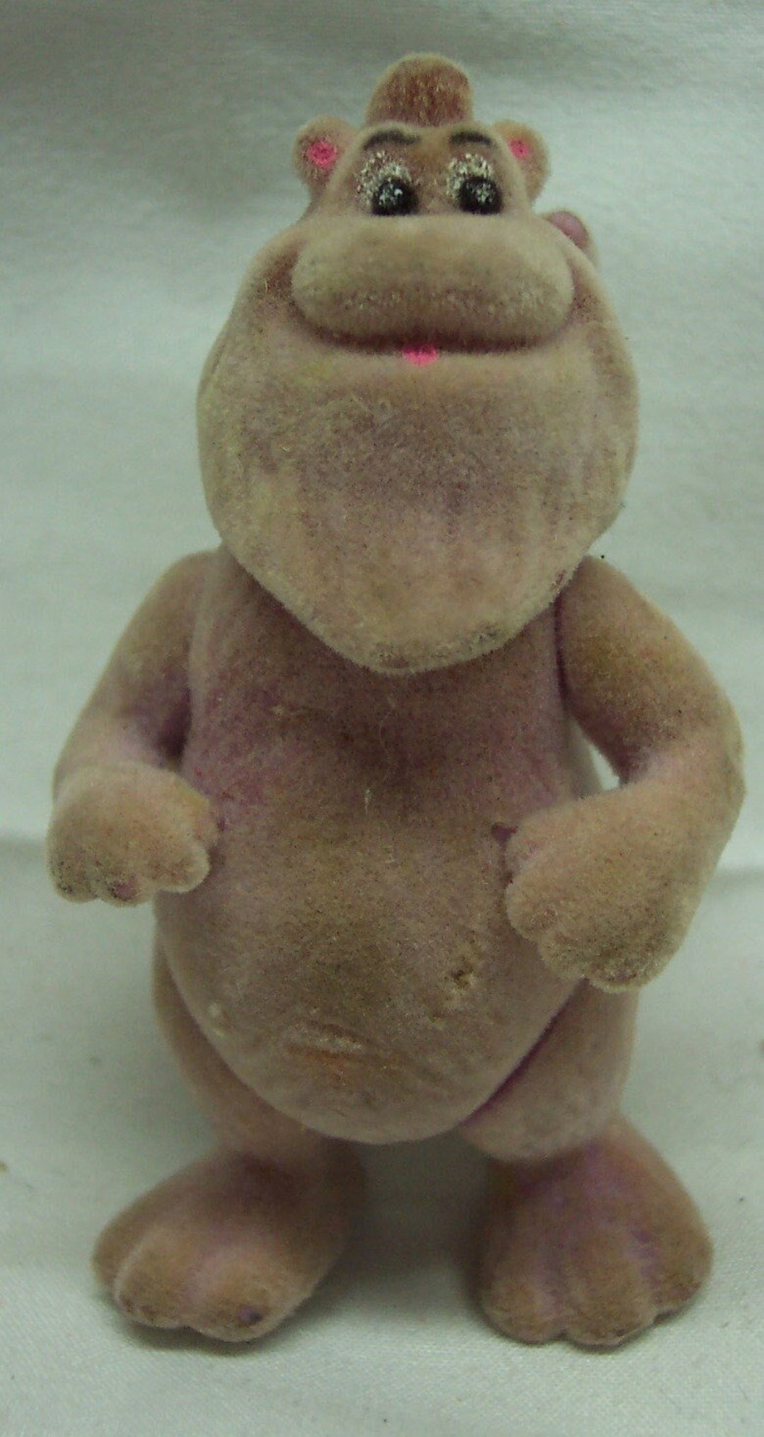 Vintage 1986 TEDDY RUXPIN Wooly What's-it 3 Fuzzy Velvet Action Figure ...