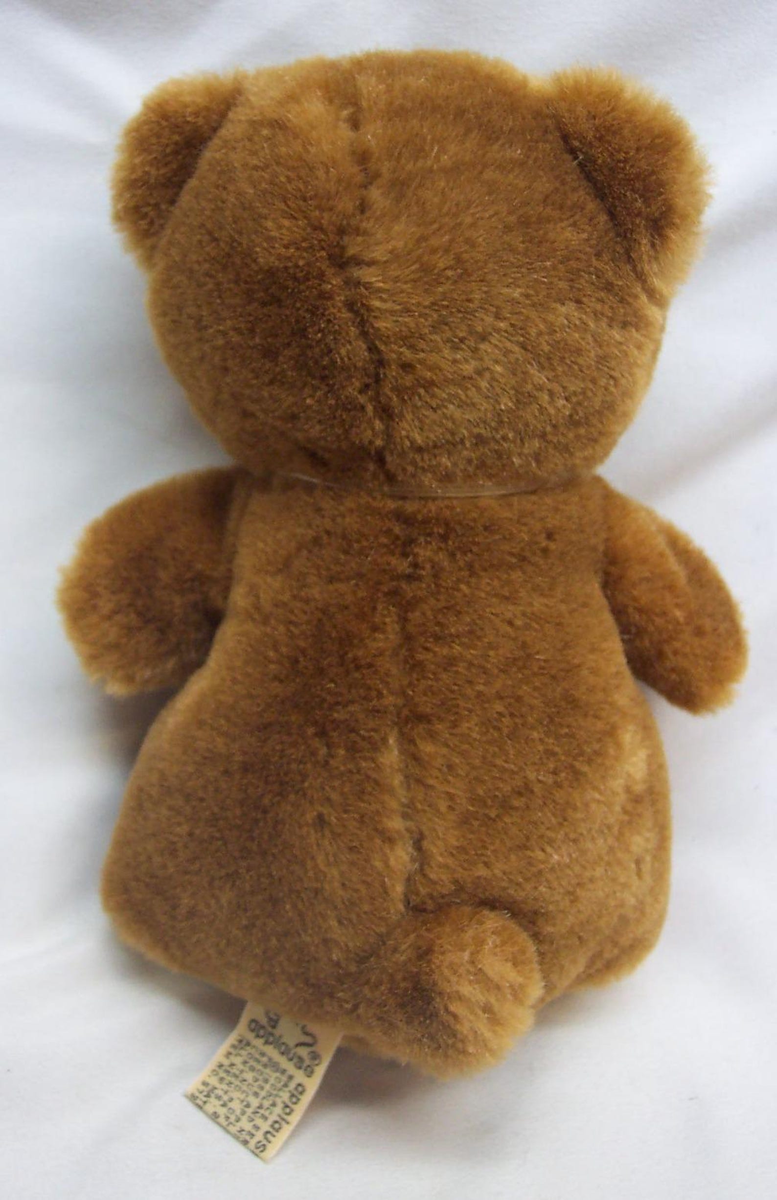 Vintage Applause 1986 TEDDY BEAR With "i Love Dad" Neck Tie. 7" Plush ...