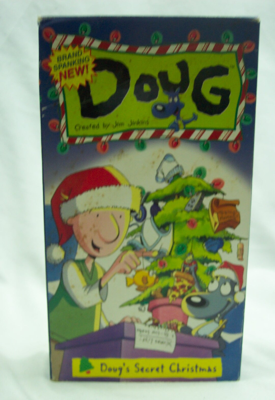 Vintage Walt Disney DOUG Doug's Secret Christmas VHS Video Movie 1996 ...