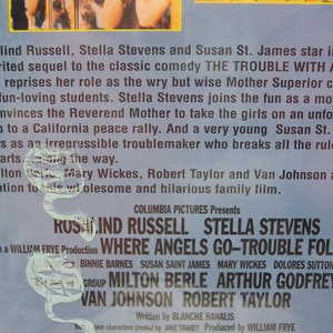 Vintage 1996 Where Angels Go, Trouble Follows Vhs Video Movie NEW ...