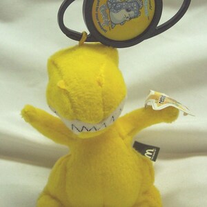 Vintage Neopets YELLOW GRARRL Neopet 4" Plush Stuffed Animal Toy With ...