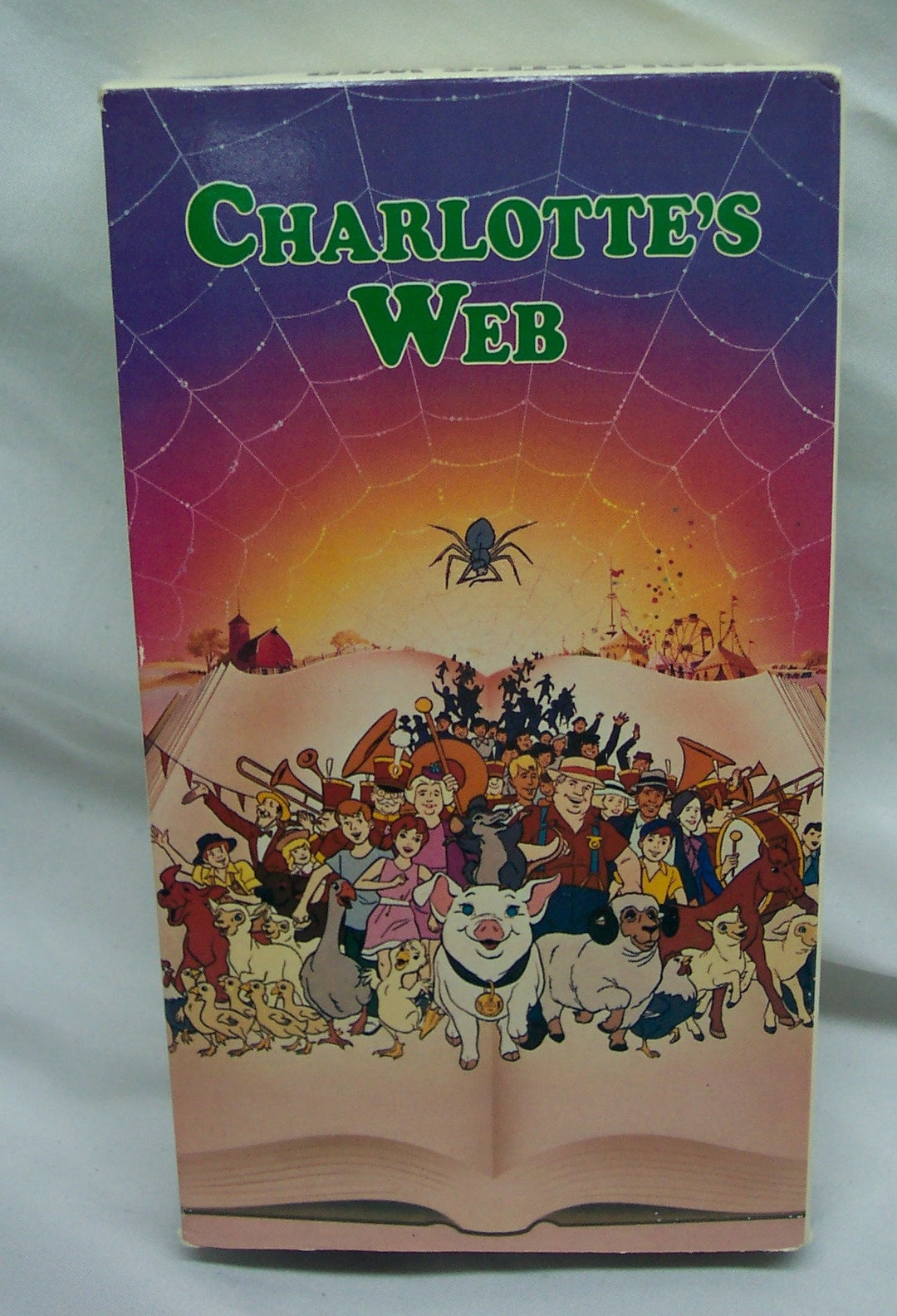 Vintage CHARLOTTE'S WEB VHS Video Movie Cartoon 90's - Etsy