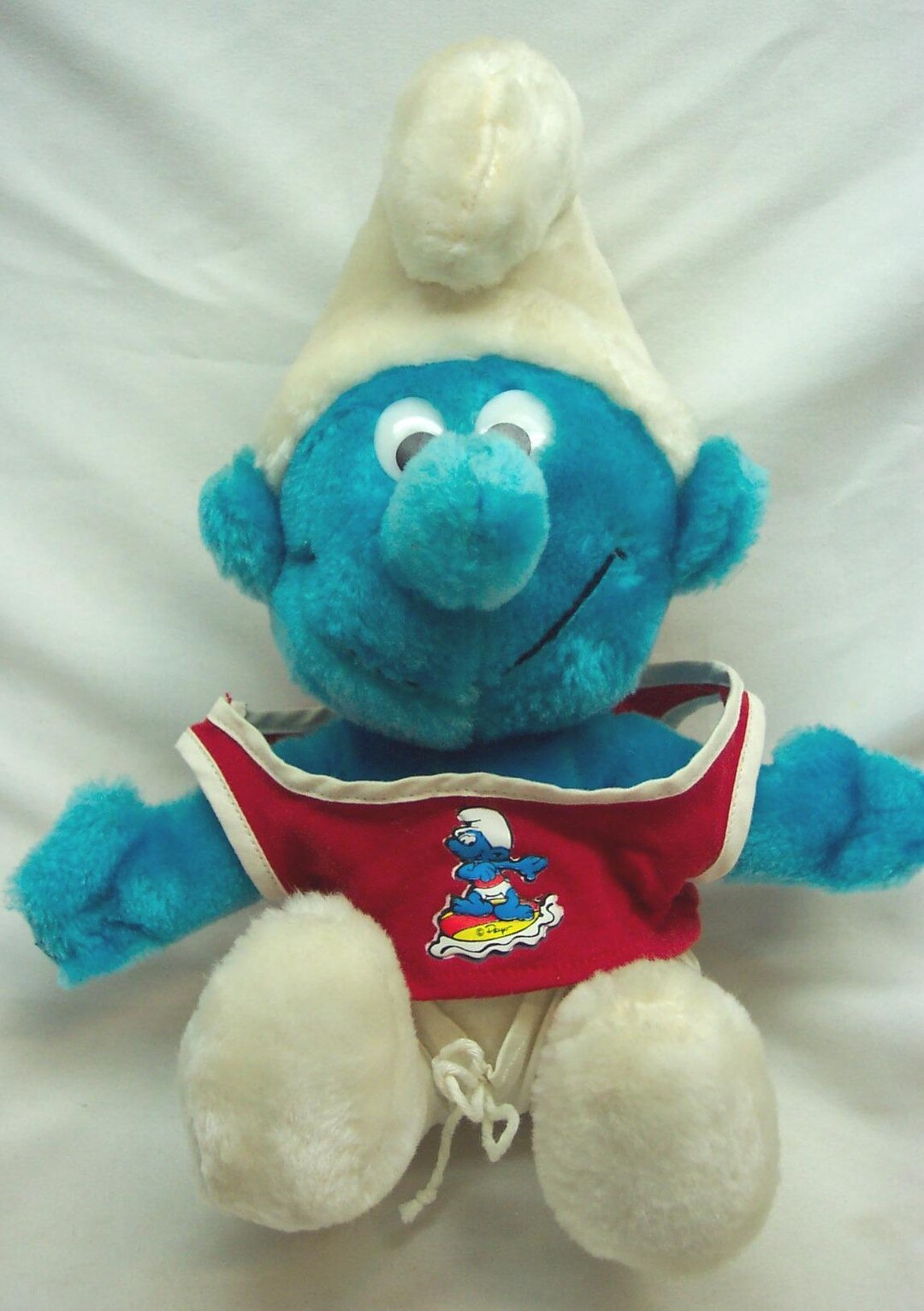 Vintage 1979 Hanna-barbera Wallace Berrie Smurfs SURFER SMURF in ...