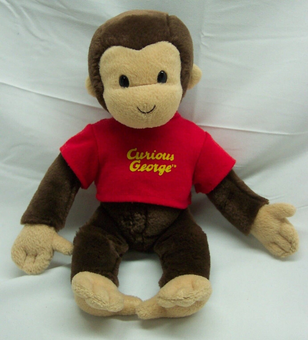 Vintage GUND CURIOUS GEORGE Monkey 11" Plush Stuffed Animal Toy Kohl's ...