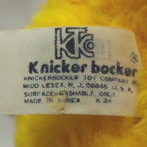 Vintage Knickerbocker Sesame Street BIG BIRD 10 Plush Stuffed Animal ...