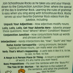 Vintage School House Rock GRAMMAR ROCK Vhs Video 1995 - Etsy