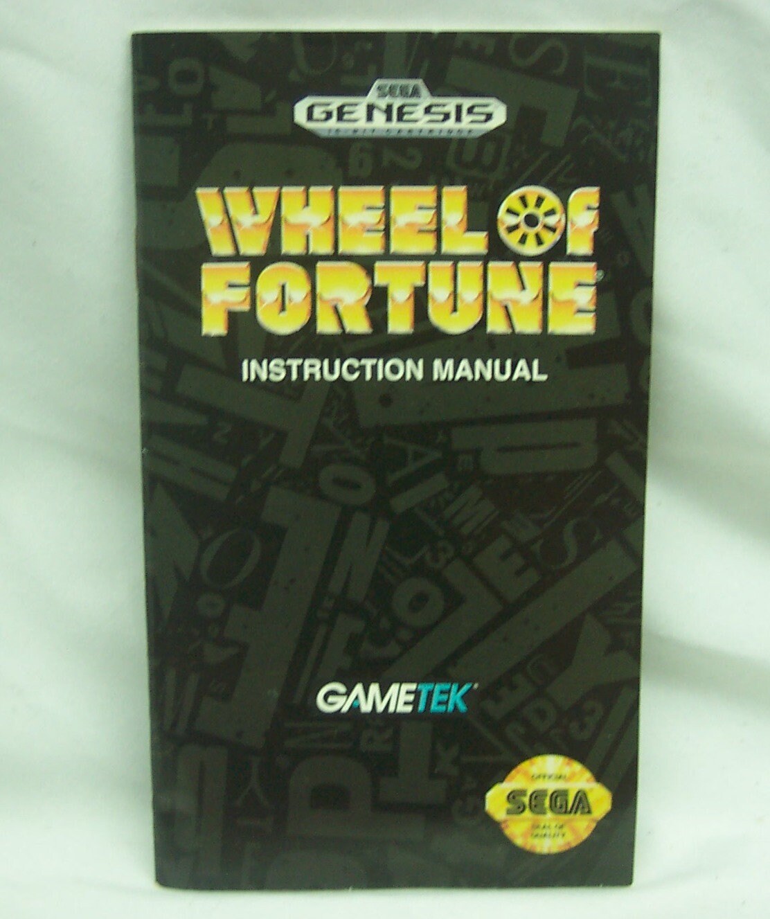 Vintage WHEEL OF FORTUNE Sega Genesis Video Game Complete with | Etsy
