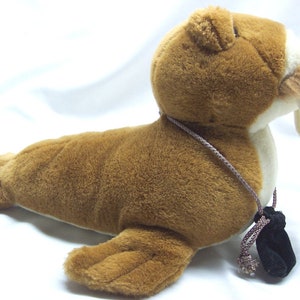 Vintage Kids Preferred CUTE WALRUS W/ POUCH 13" Plush Stuffed Animal ...