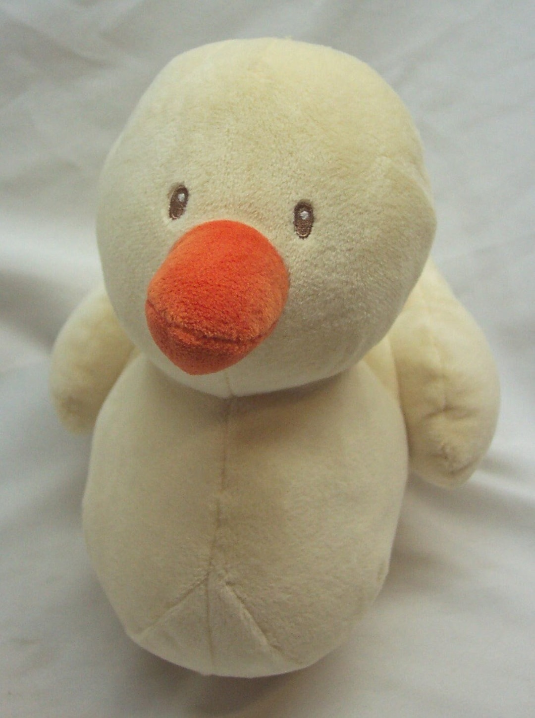 Vintage Baby Gund Soft Light Yellow Nursery Time WEBBER DUCK 8" Plush ...
