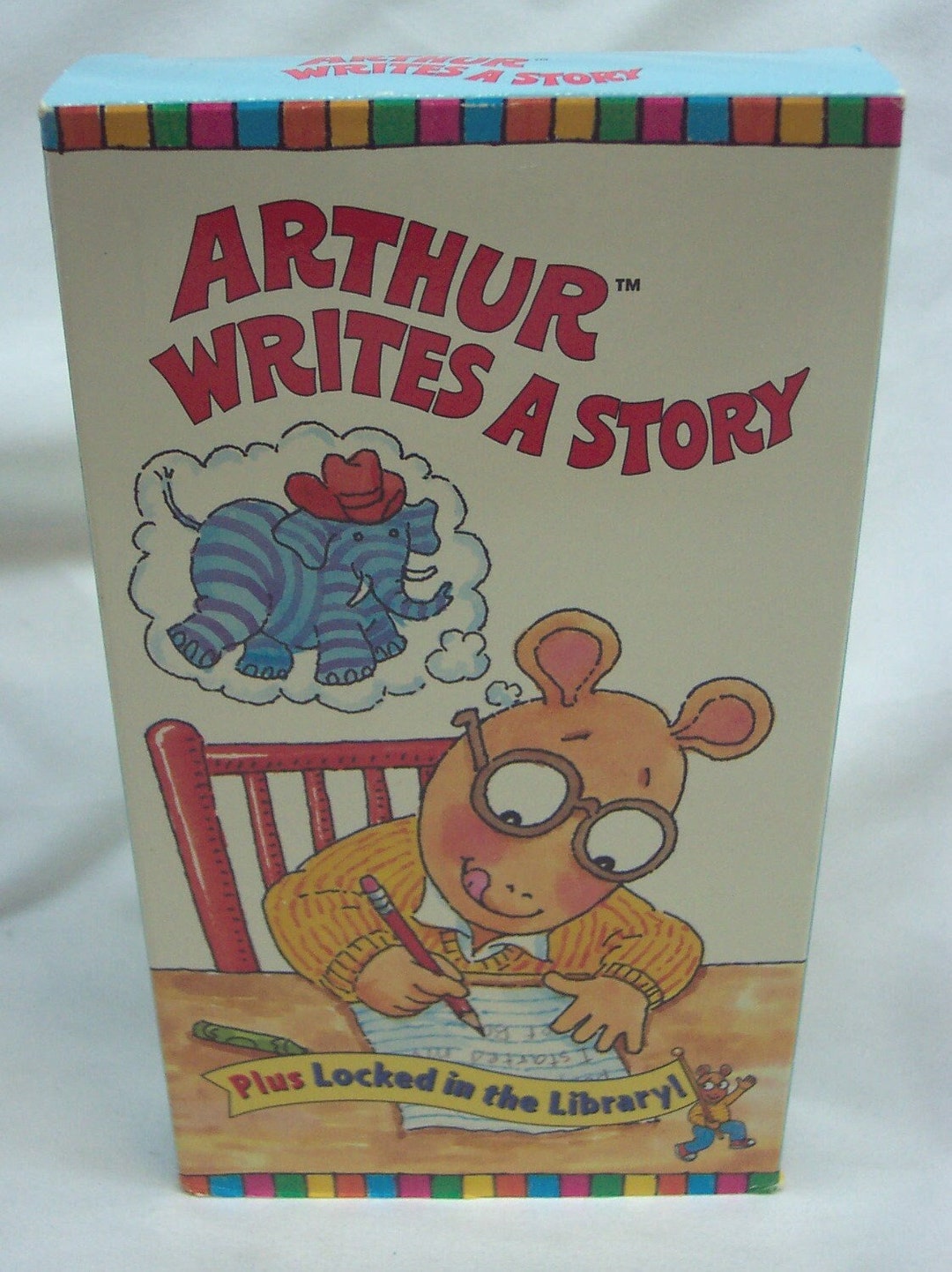 Vintage 1999 Marc Brown ARTHUR Arthur Writes A Story Animated VHS Video ...