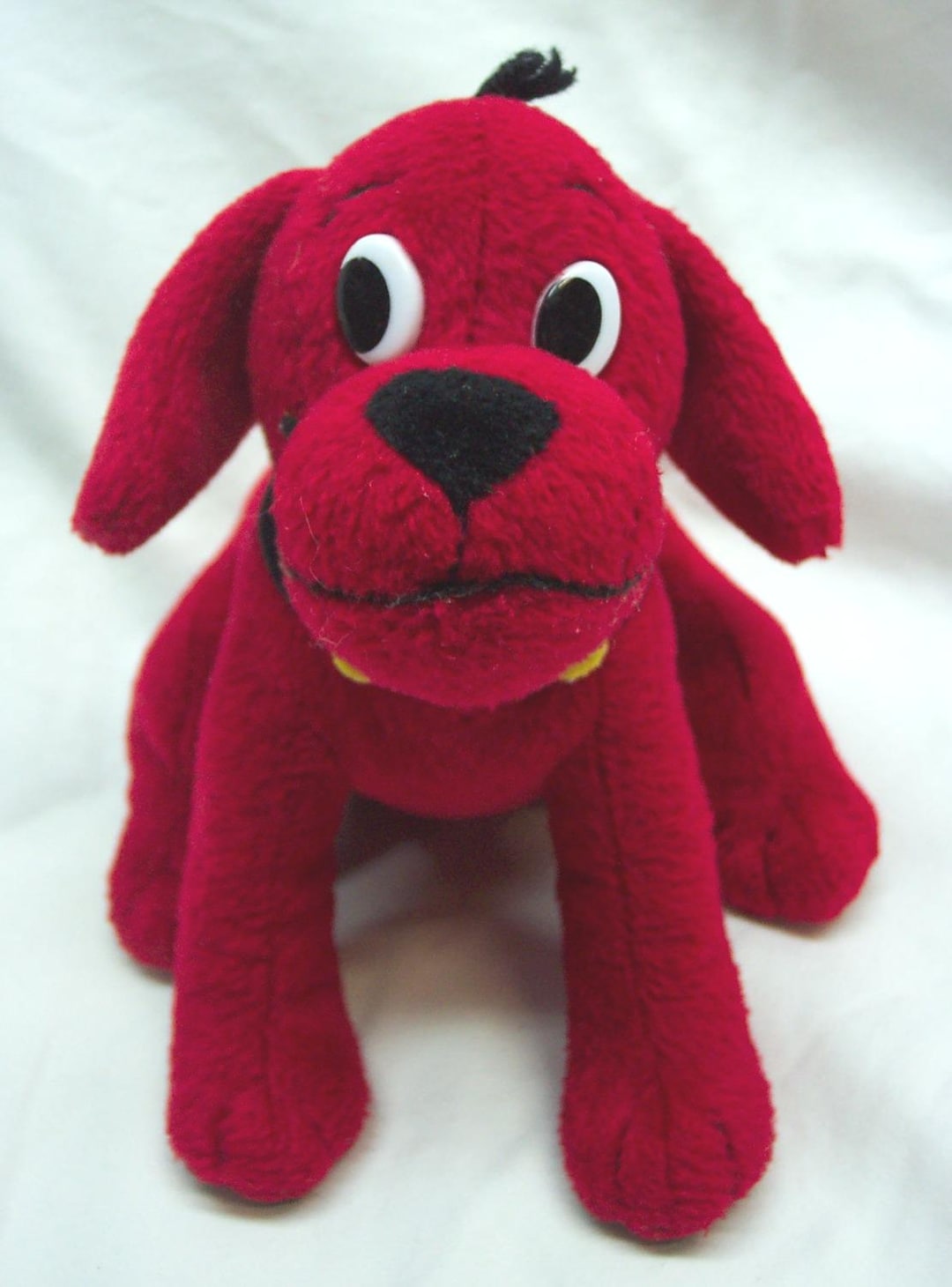 Vintage CLIFFORD the Big Red Dog 5" Plush Stuffed Animal Toy 1990's ...