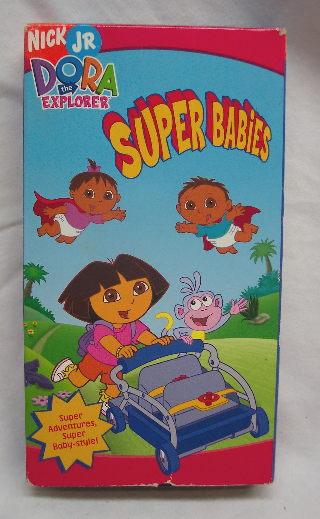 Vintage Nick Jr. Dora the Explorer Super Babies Cartoon Cartoon Vhs ...