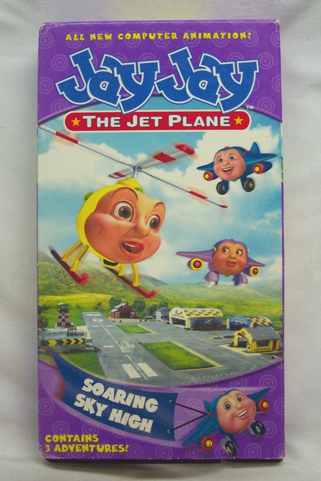 Vintage 2002 Jay Jay the Jet Plane SOARING SKY HIGH Vhs Video Movie ...