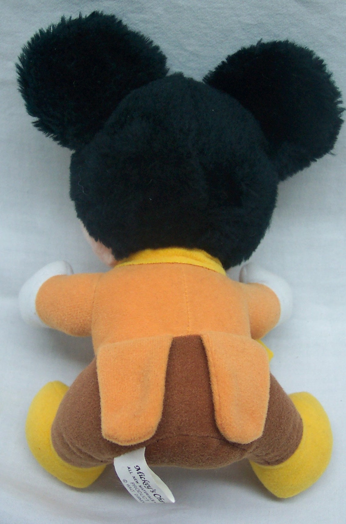 Antique Walt Disney Mickeys Christmas Carol MICKEY MOUSE 7" Plush ...