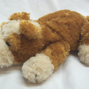 Vintage RUSS BRANDY the Bulldog Puppy DOG 8" Plush Stuffed Animal Toy ...