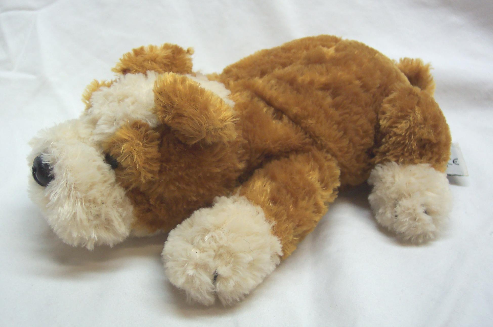 Vintage RUSS BRANDY the Bulldog Puppy DOG 8" Plush Stuffed Animal Toy ...
