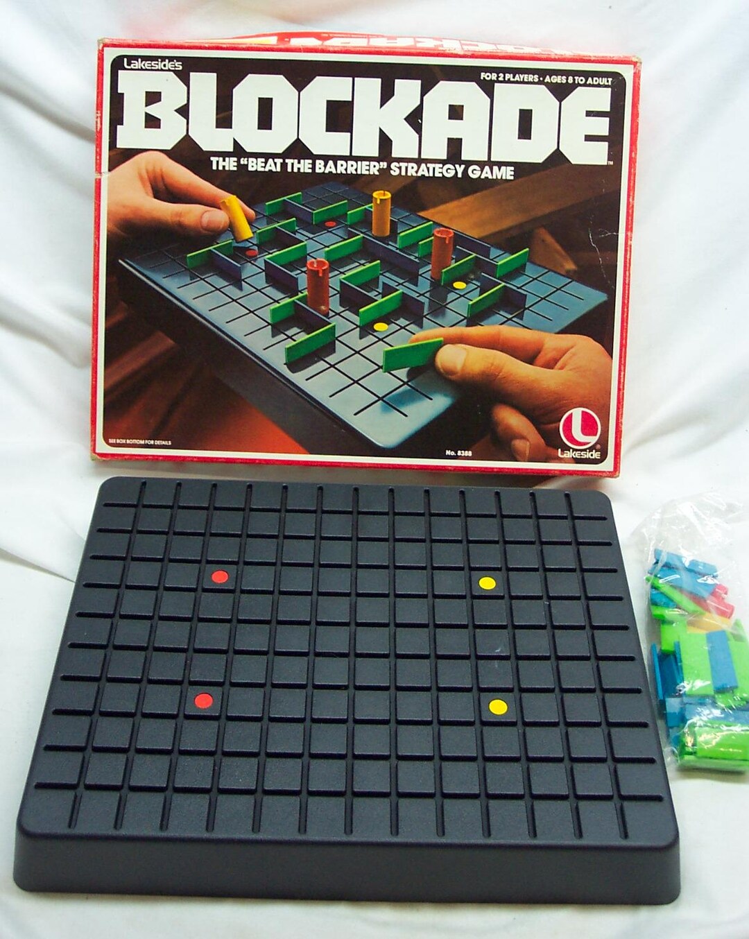 Vintage 1979 Blockade Beat the Barrier Strategy Game Lakeside Complete 1970's - Etsy