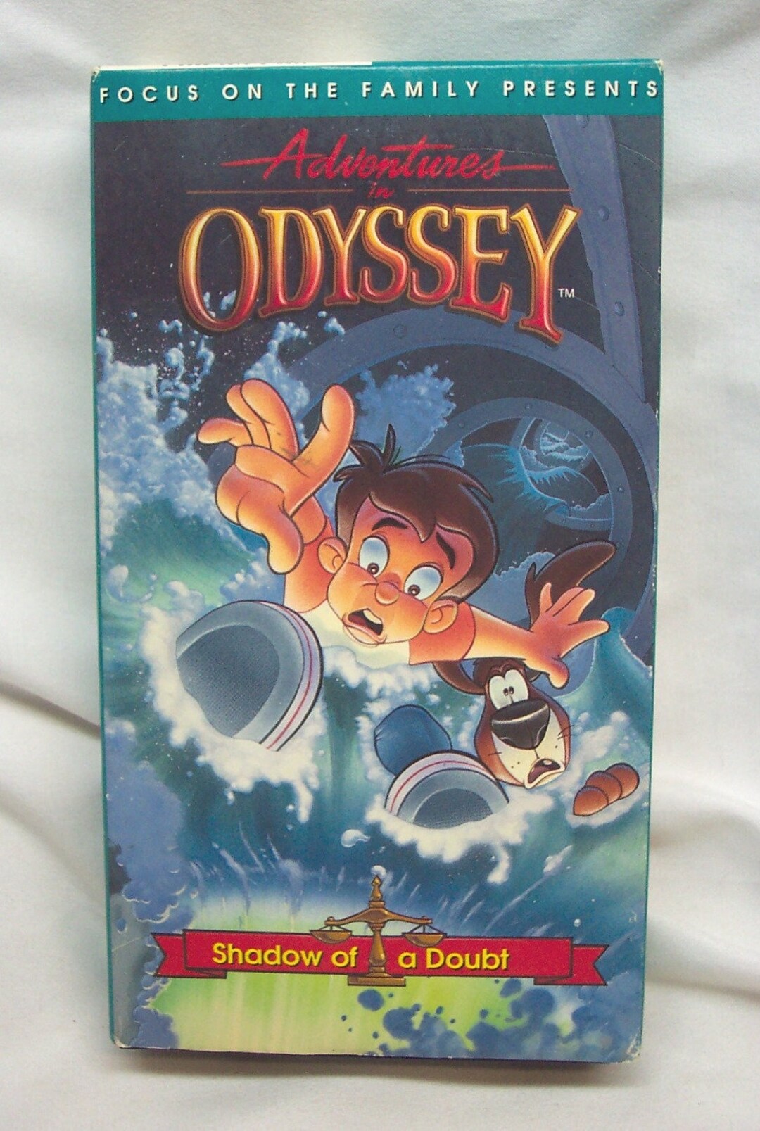Vintage 1993 ADVENTURES IN ODYSSEY Shadow of a Doubt Vhs Video Animated ...