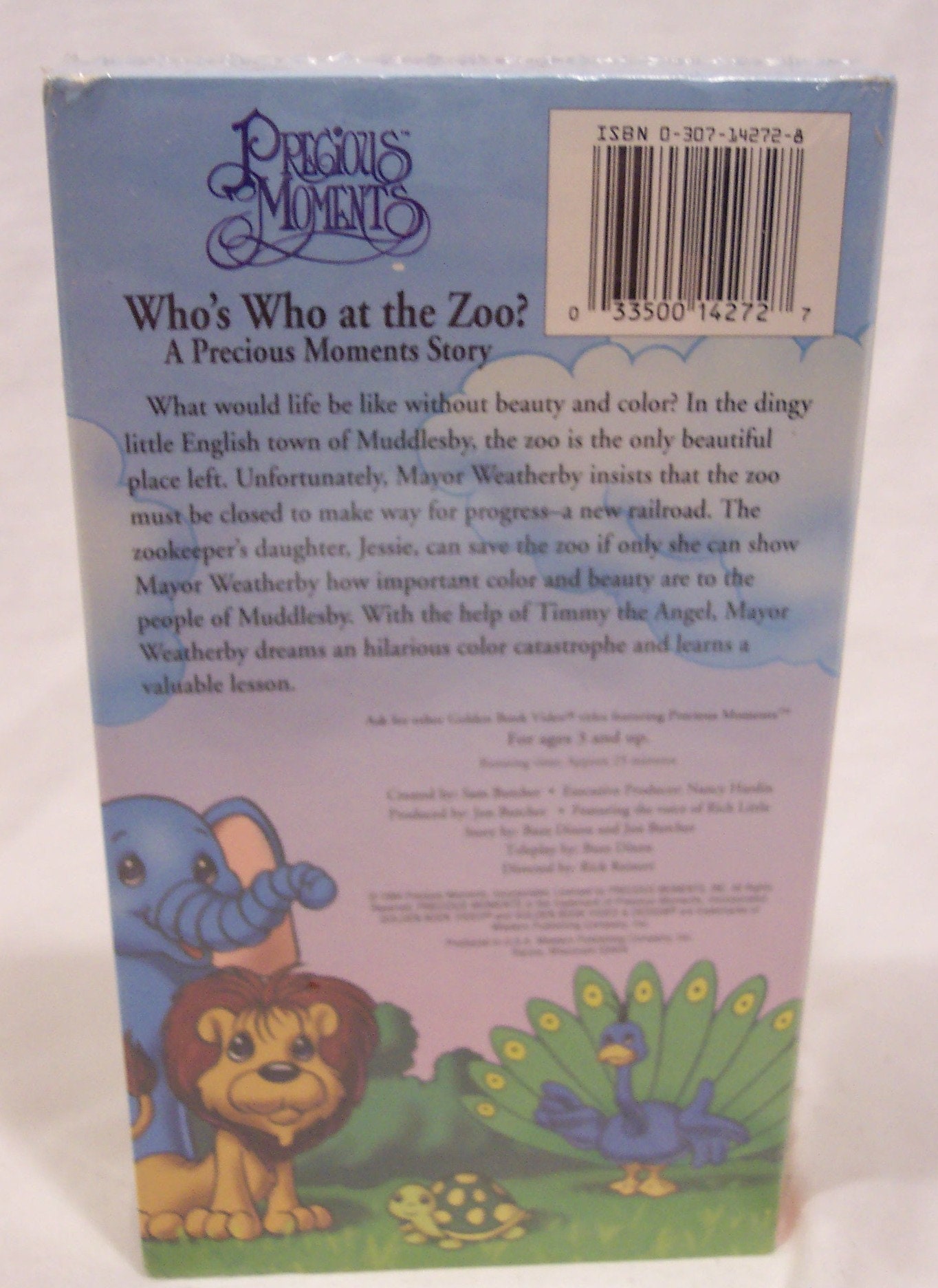 Vintage 1994 PRECIOUS MOMENTS Presents Who’s Who At the Zoo? VHS Video ...