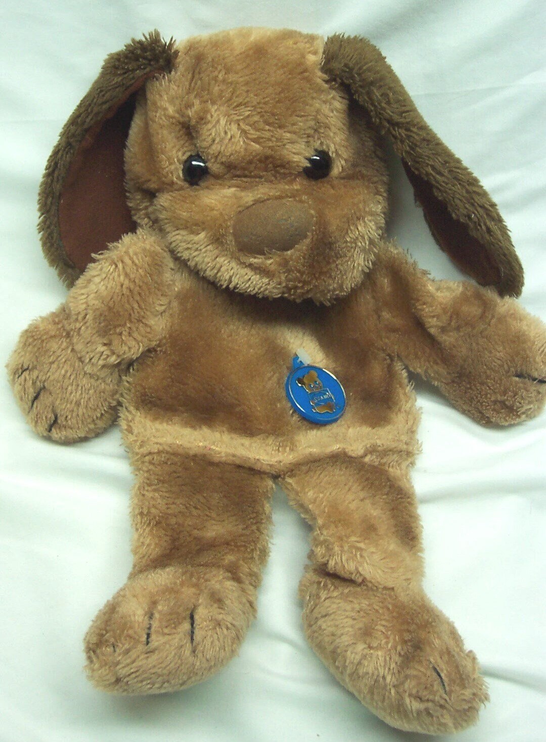 Vintage Dakin 1982 Brown Puppy Dog Hand Puppet 14" Plush Stuffed Animal ...