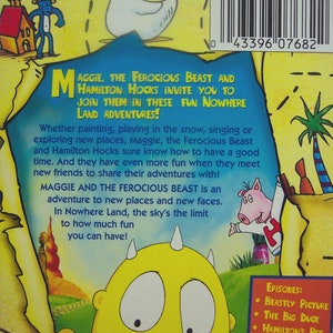 Vintage 2002 Maggie and the Ferocious Beast Adventures in Nowhere Land ...