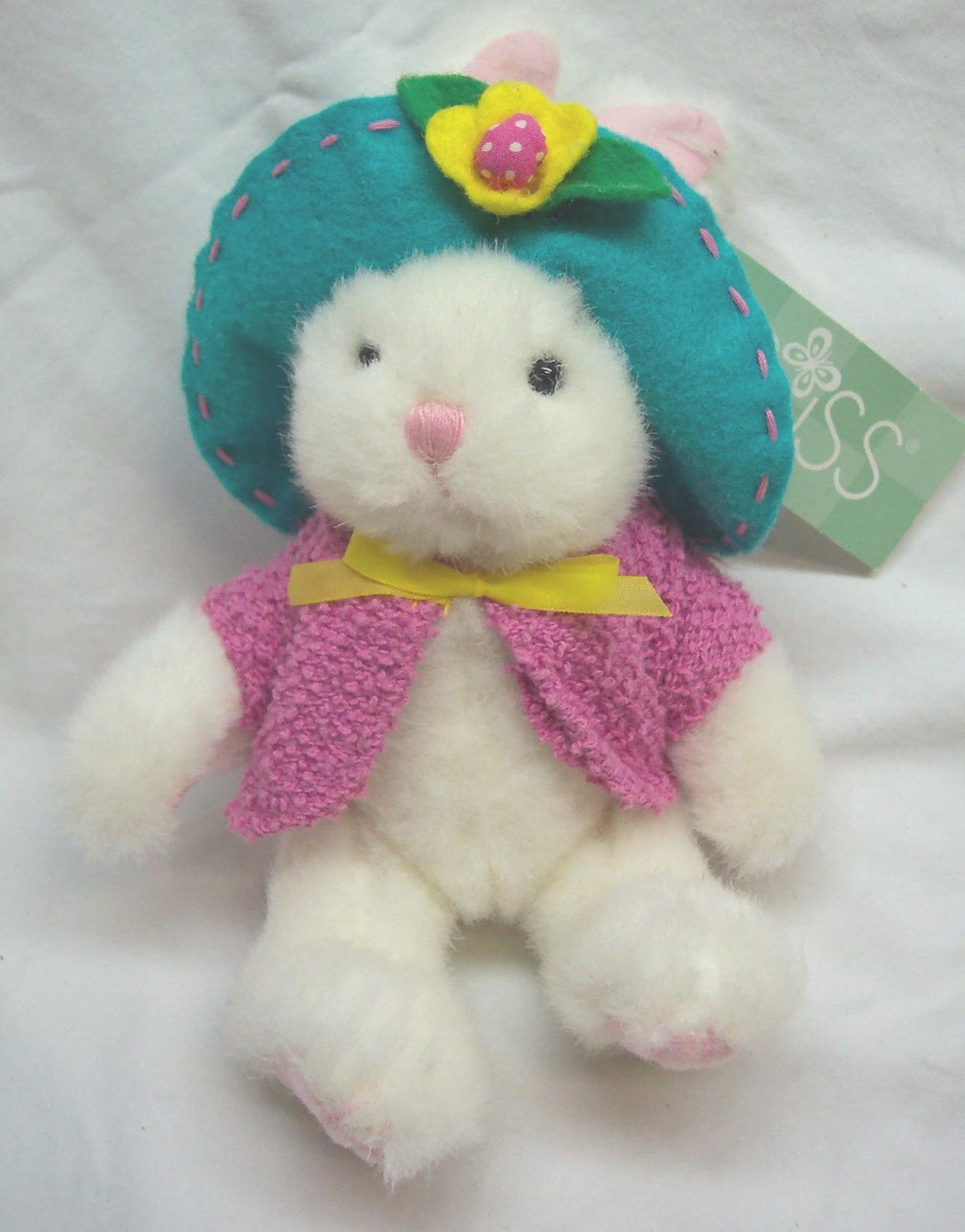 Vintage RUSS Li'l SUNSHINE BUNNY Rabbit 6" Plush Stuffed Animal Toy ...