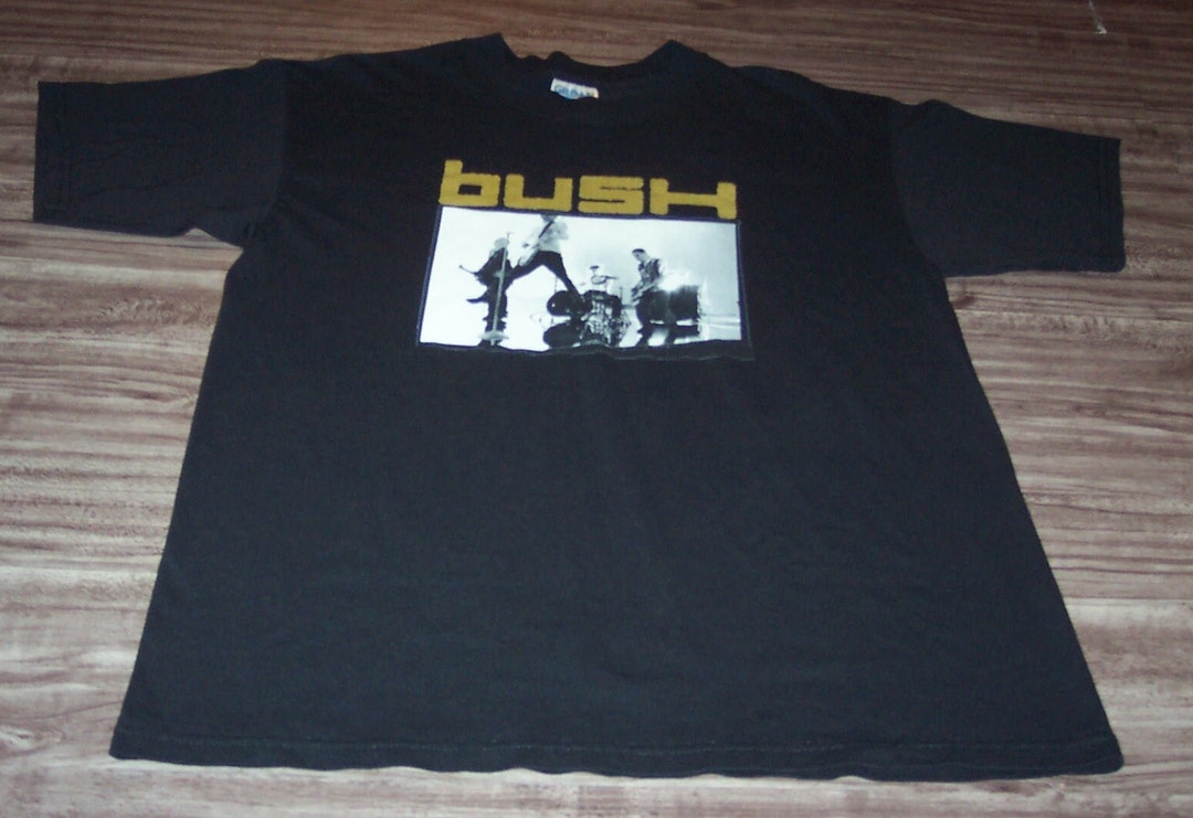 Vintage BUSH Golden State 2001 TOUR Band Concert T-shirt Mens LARGE ...