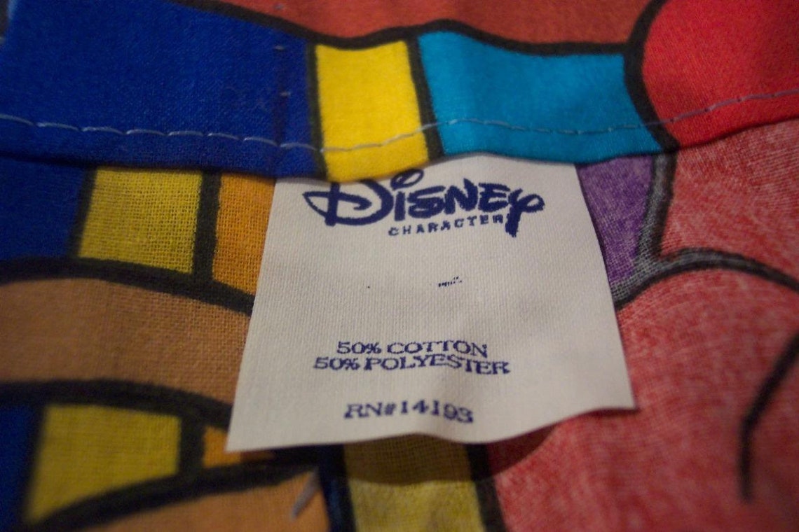Vintage Walt Disney ALADDIN Window Curtain Set GENIE Iago ABU 1990's - Etsy