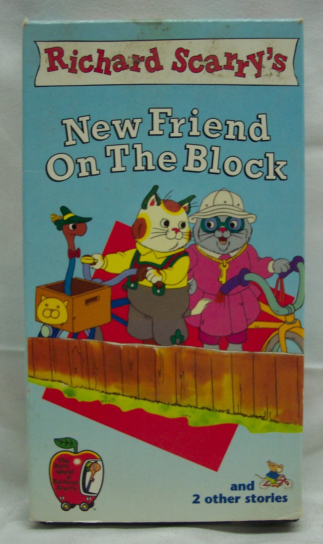 Vintage 1995 RICHARD SCARY'S New Friend on the Block VHS Video Cartoon ...
