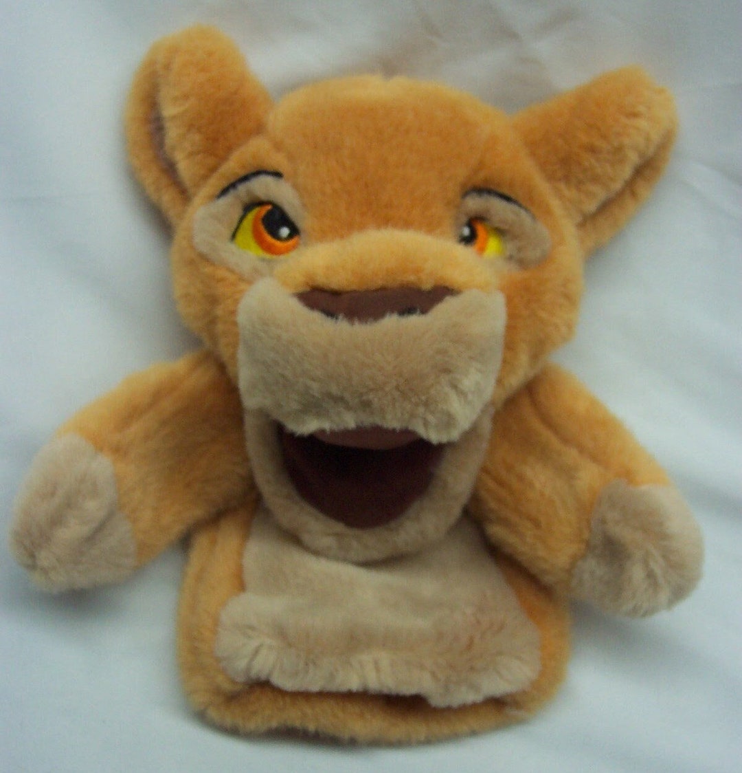 Vintage Disney Store the Lion King SIMBA HAND PUPPET Toy 10" 1990's - Etsy