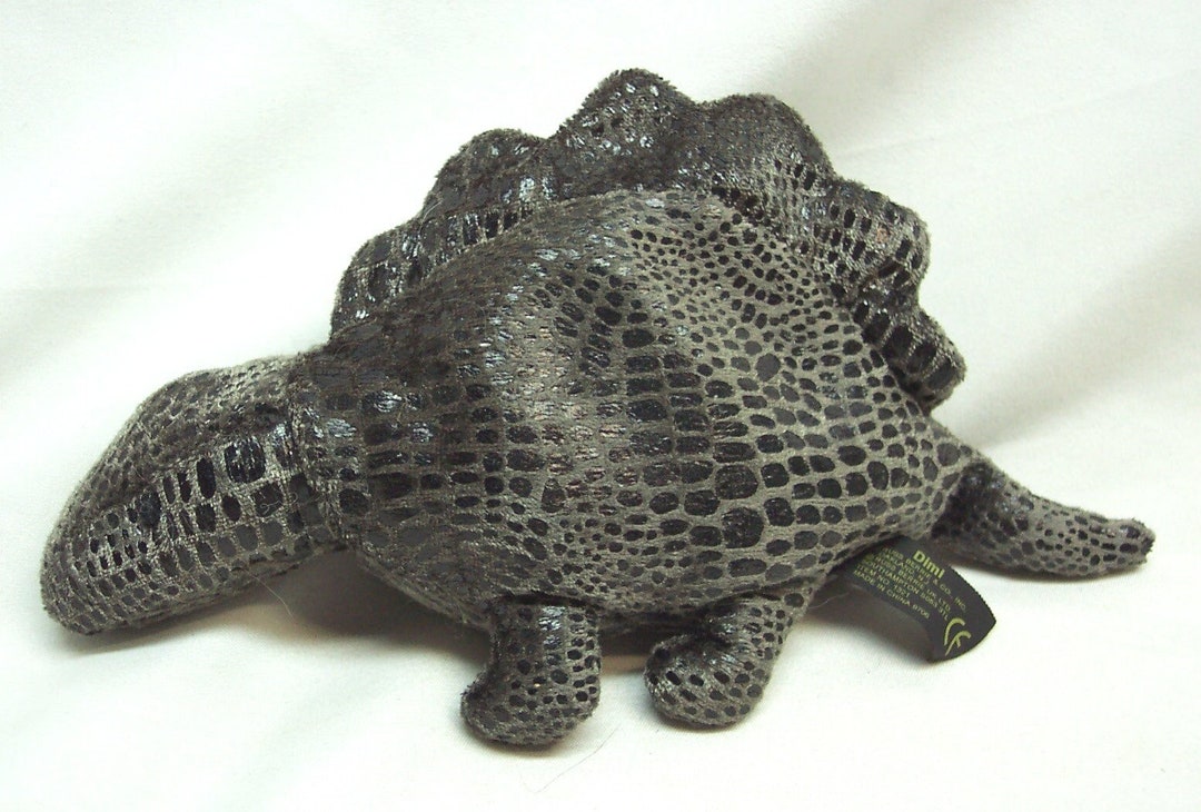 Vintage Zonies DIMI STEGOSAURUS DINOSAUR 7" Bean Bag Stuffed Animal Toy ...