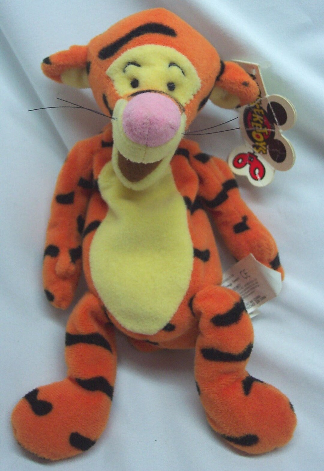 Vintage Walt Disney Winnie the Pooh NICE TIGGER 6" Bean Bag Stuffed ...