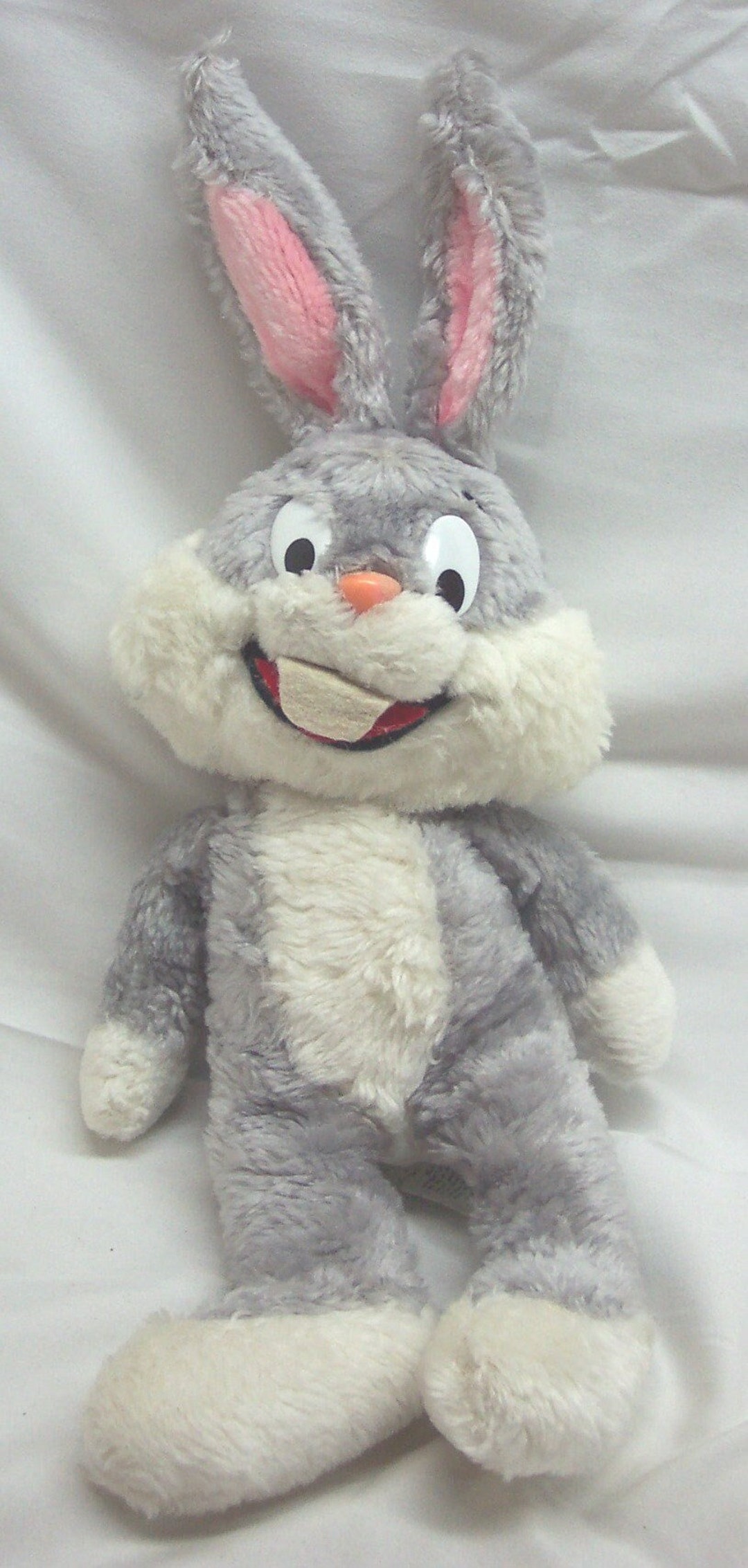 Vintage Mighty Star 1971 Looney Tunes BUGS BUNNY 14" Plush Stuffed ...