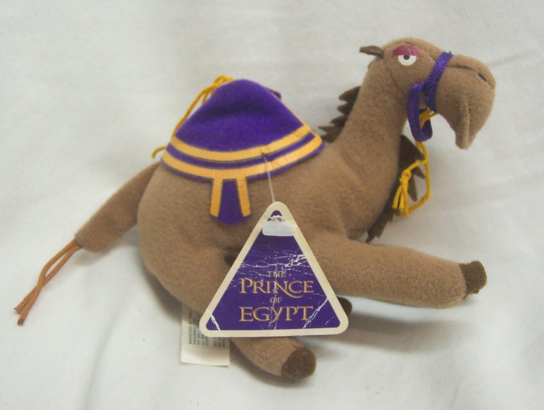 Vintage 1999 Prince of Egypt HABIBI CAMEL 5" Mini Plush Stuffed Animal ...