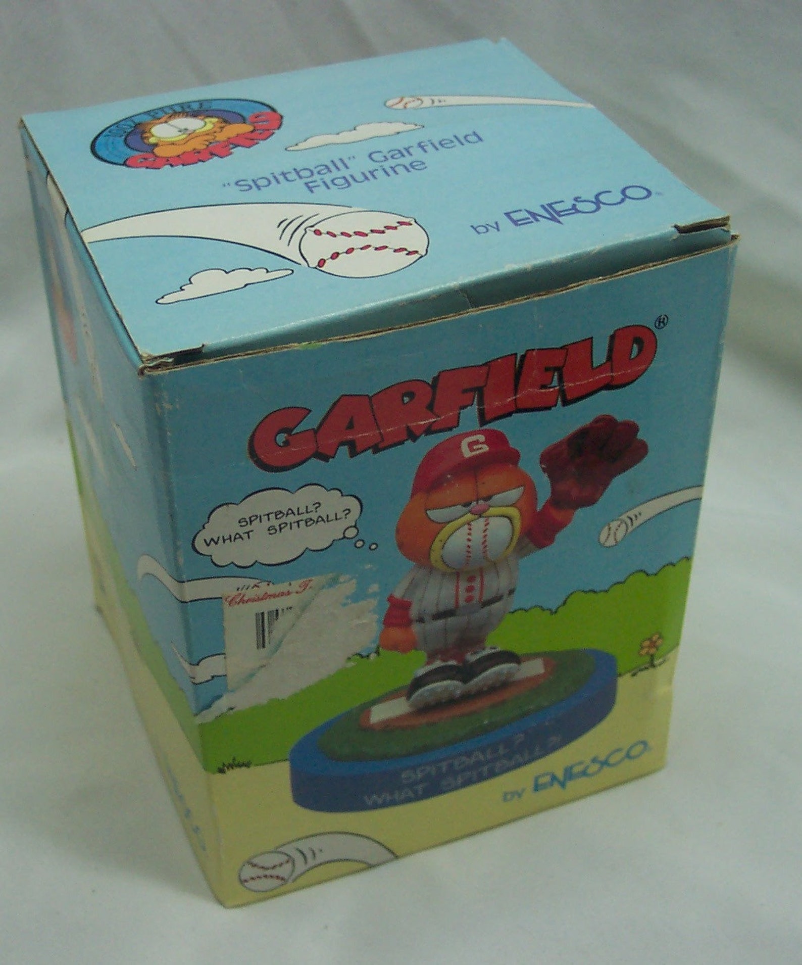 Vintage 1978 GARFIELD BASEBALL PLAYER spitball - Etsy