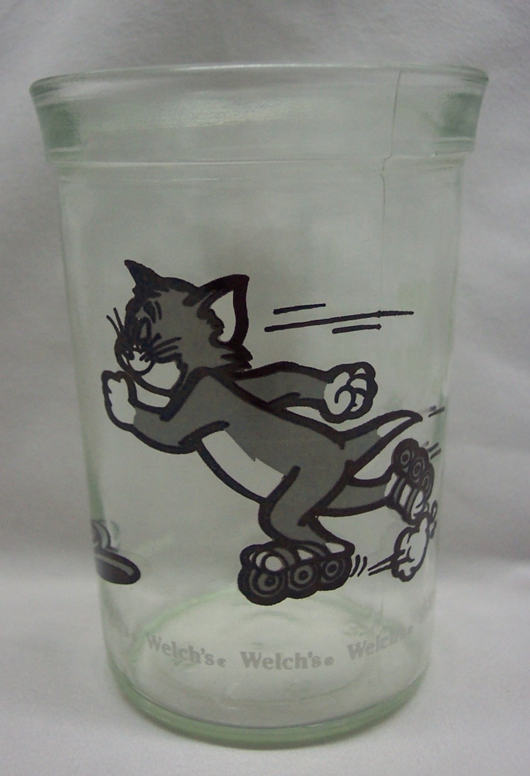 Vintage 1990 TOM and JERRY 4" Welch's Collector's Glass Cup 1990's - Etsy