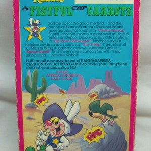Vintage Hanna-barbera RICOCHET RABBIT A Fistful of Carrots VHS Video ...