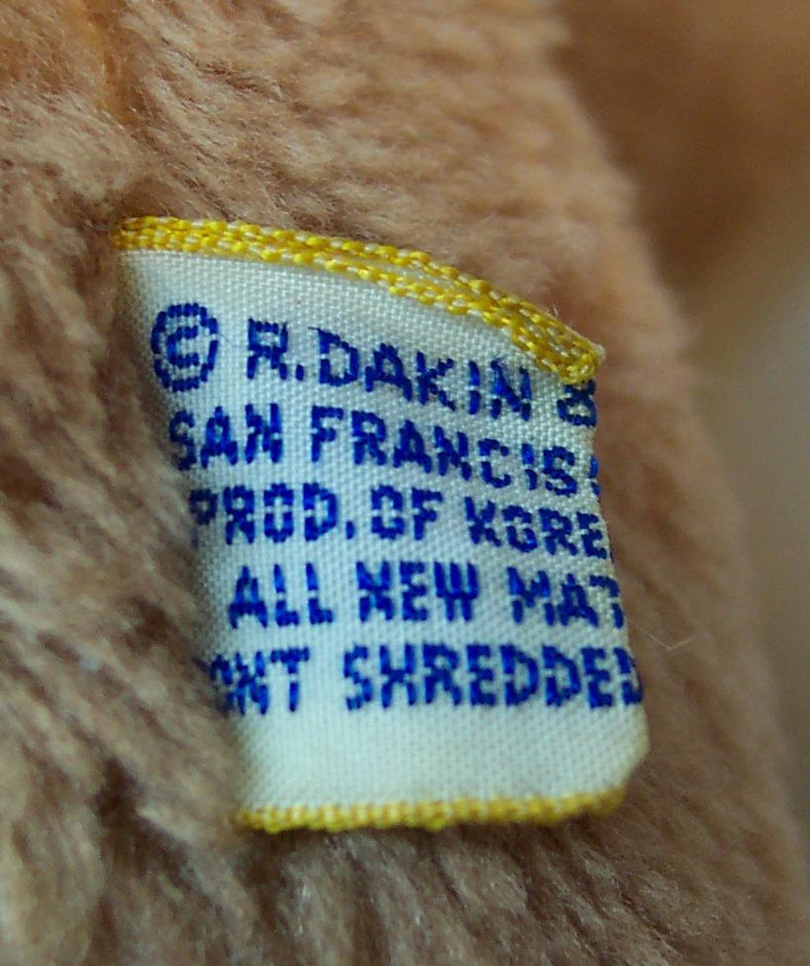 Vintage Antique Dakin Dakin 1974 BUNNY 12 Plush Stuffed - Etsy