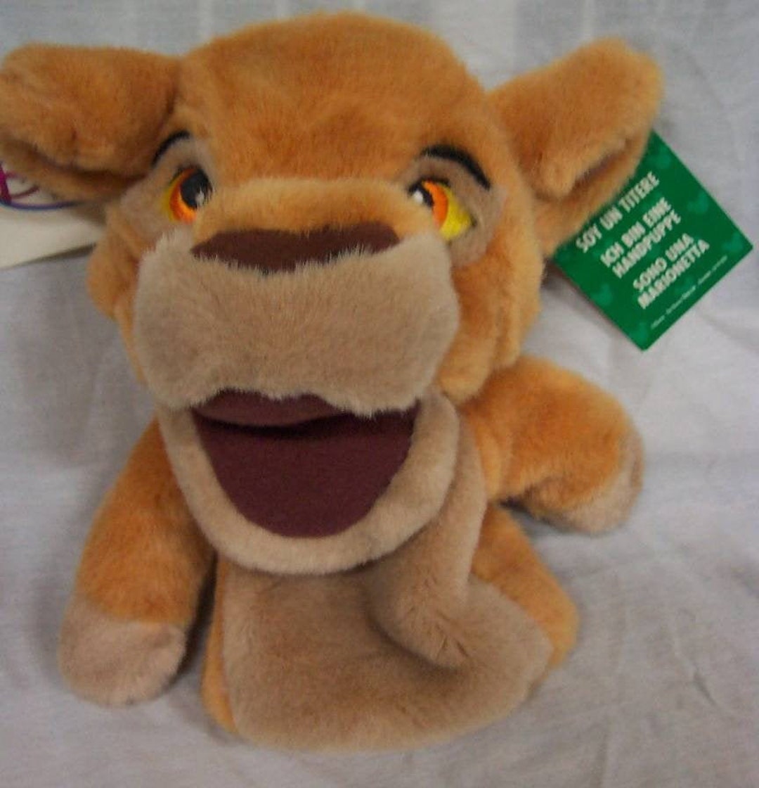Vintage Walt Disney The Lion King II KIARA LION Hand Puppet Toy 1990's ...