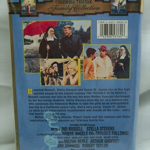 Vintage 1996 Where Angels Go, Trouble Follows Vhs Video Movie NEW ...