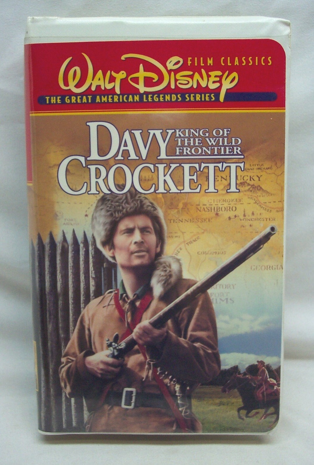 Vintage Walt Disney Classics DAVY CROCKETT King of the Wild Frontier ...