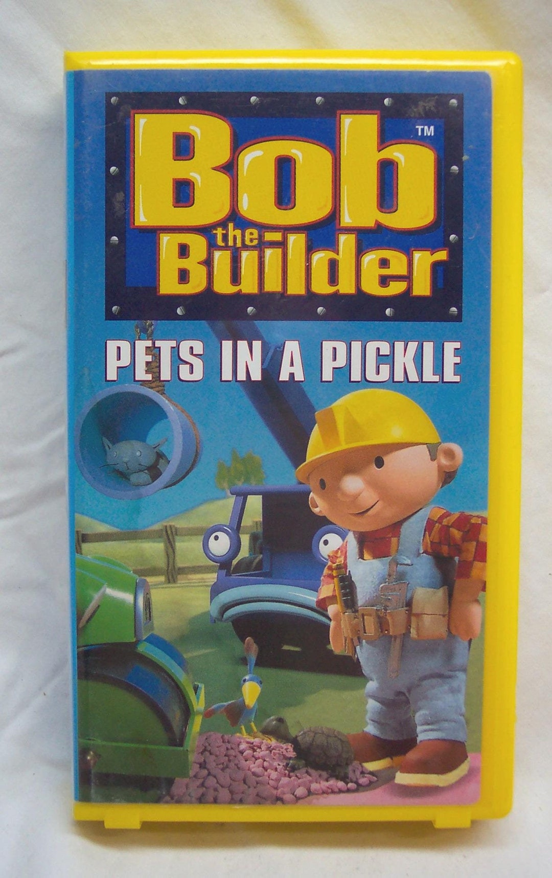 Vintage 2001 Bob the Builder PETS IN A PICKLE Vhs Video 2000's Cartoon ...