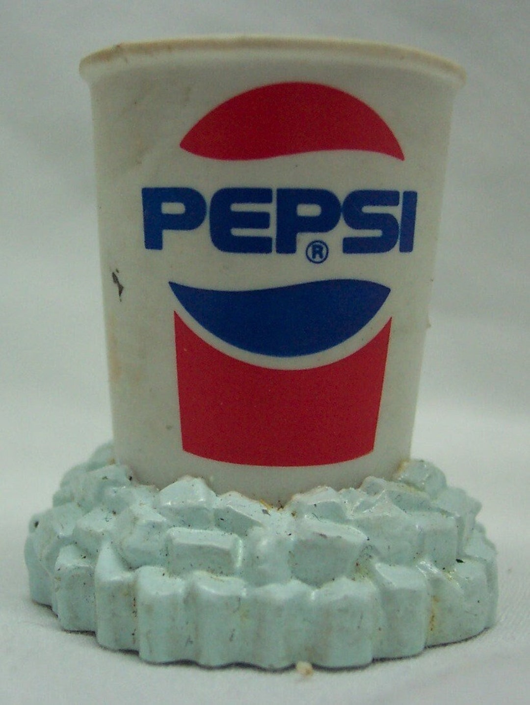 Vintage 1980's PEPSI SODA 2 Plastic PVC Toy Figure Russ - Etsy