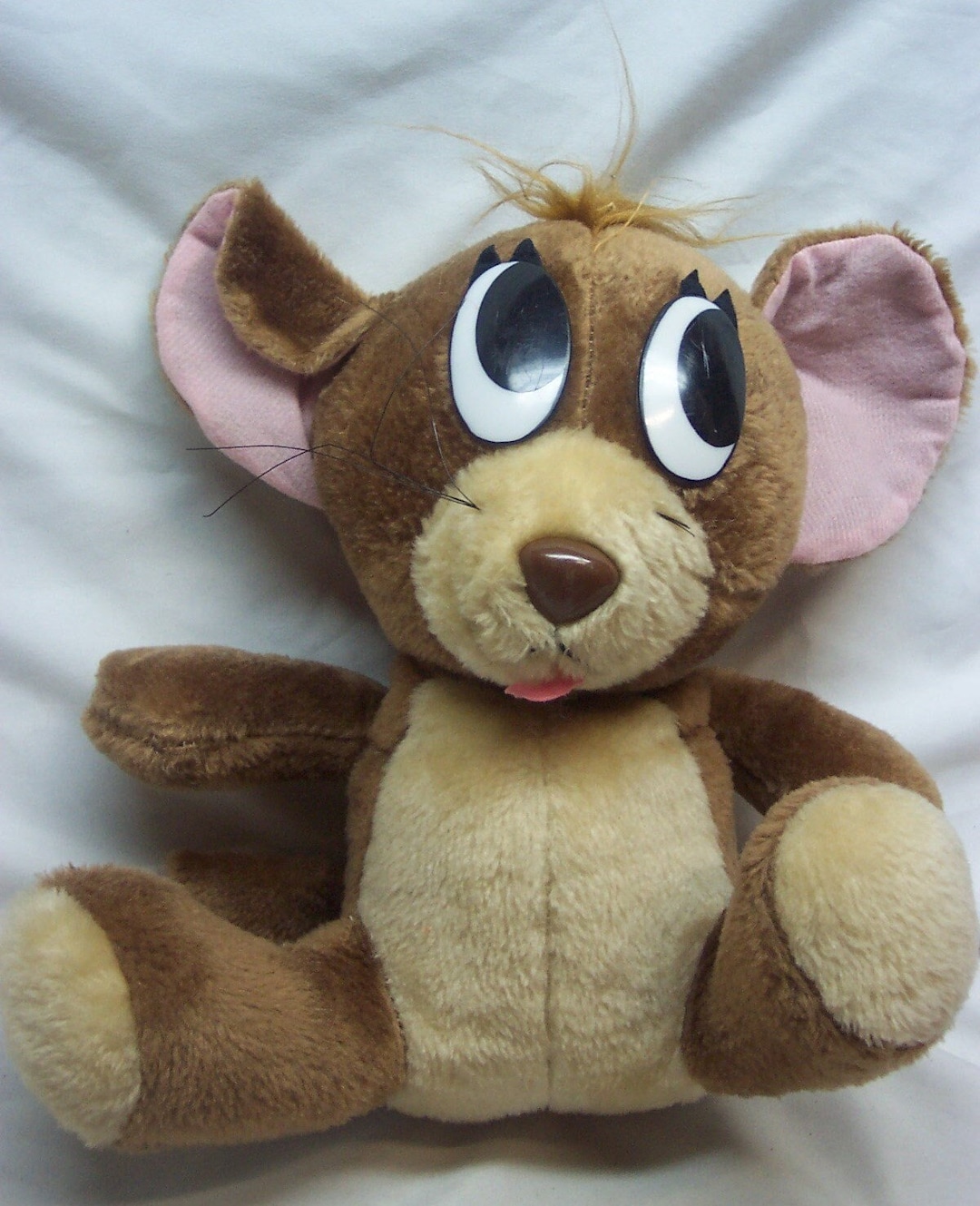 Vintage 1980's Tom and Jerry JERRY MOUSE 10" Plush Stuffed Animal Toy ...