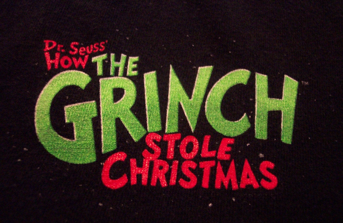 Vintage Dr. Seuss THE GRINCH Who Stole Christmas T-shirt Mens XL - Etsy