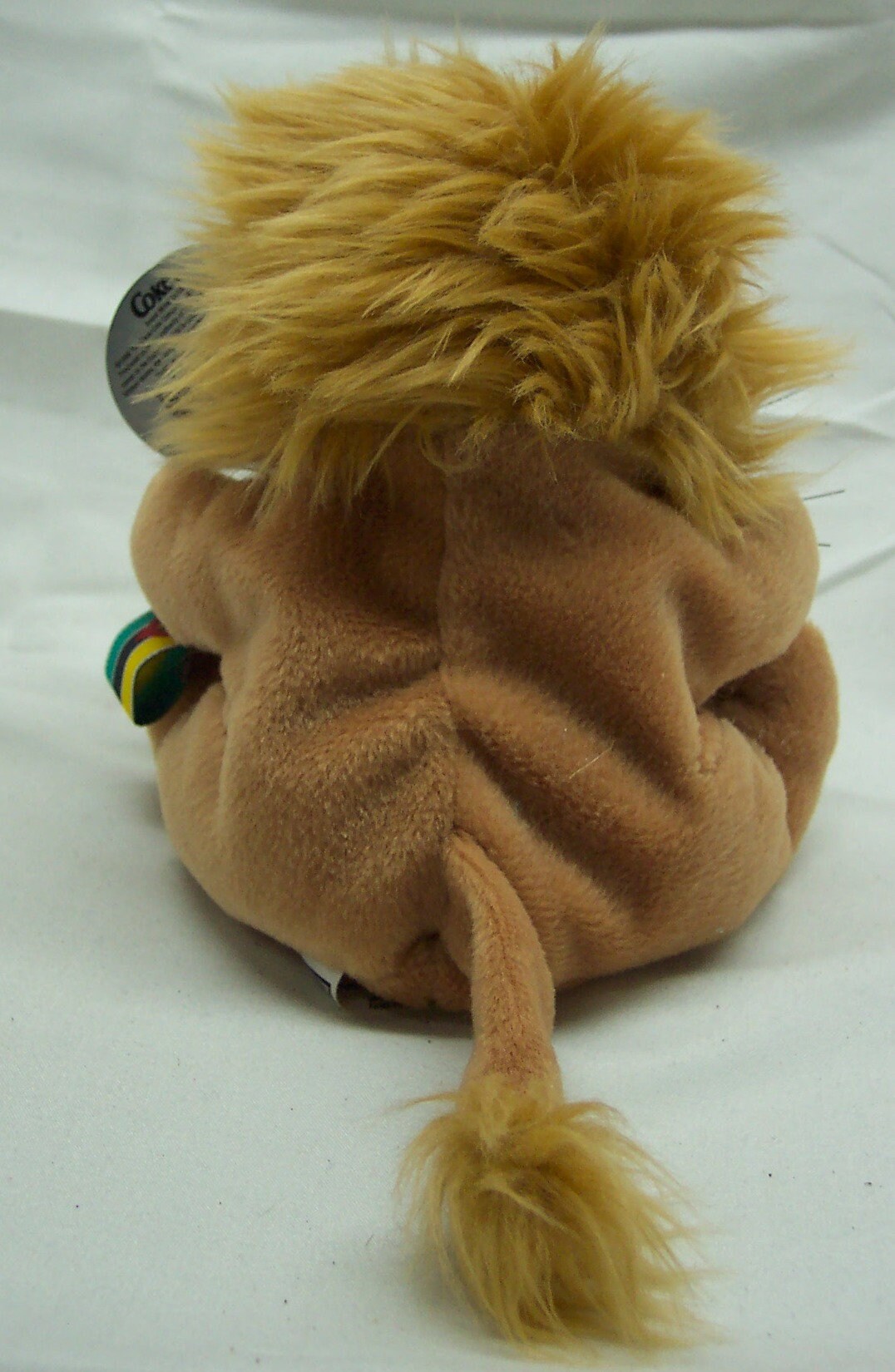 Coca-cola COKE International MASA Lion MOZAMBIQUE 5" Bean Bag Stuffed ...