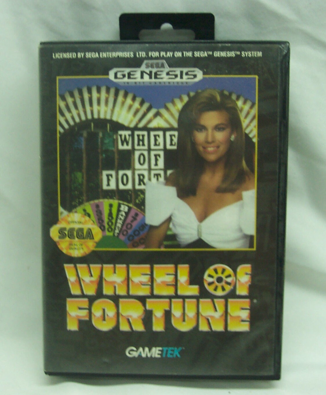 Vintage WHEEL OF FORTUNE Sega Genesis Video Game Complete with | Etsy