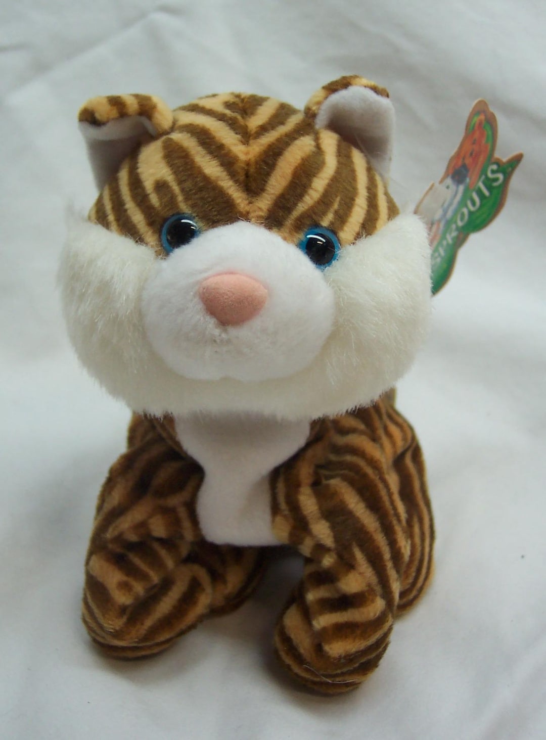 Vintage Bean Sprouts TABBY the Orange CAT Kitten 6" Bean Bag Stuffed ...